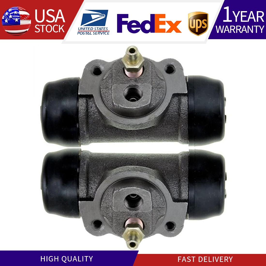 2 Drum Brake Wheel Cylinders Rear L & R For Replace TOYOTA # 4755035170 ...