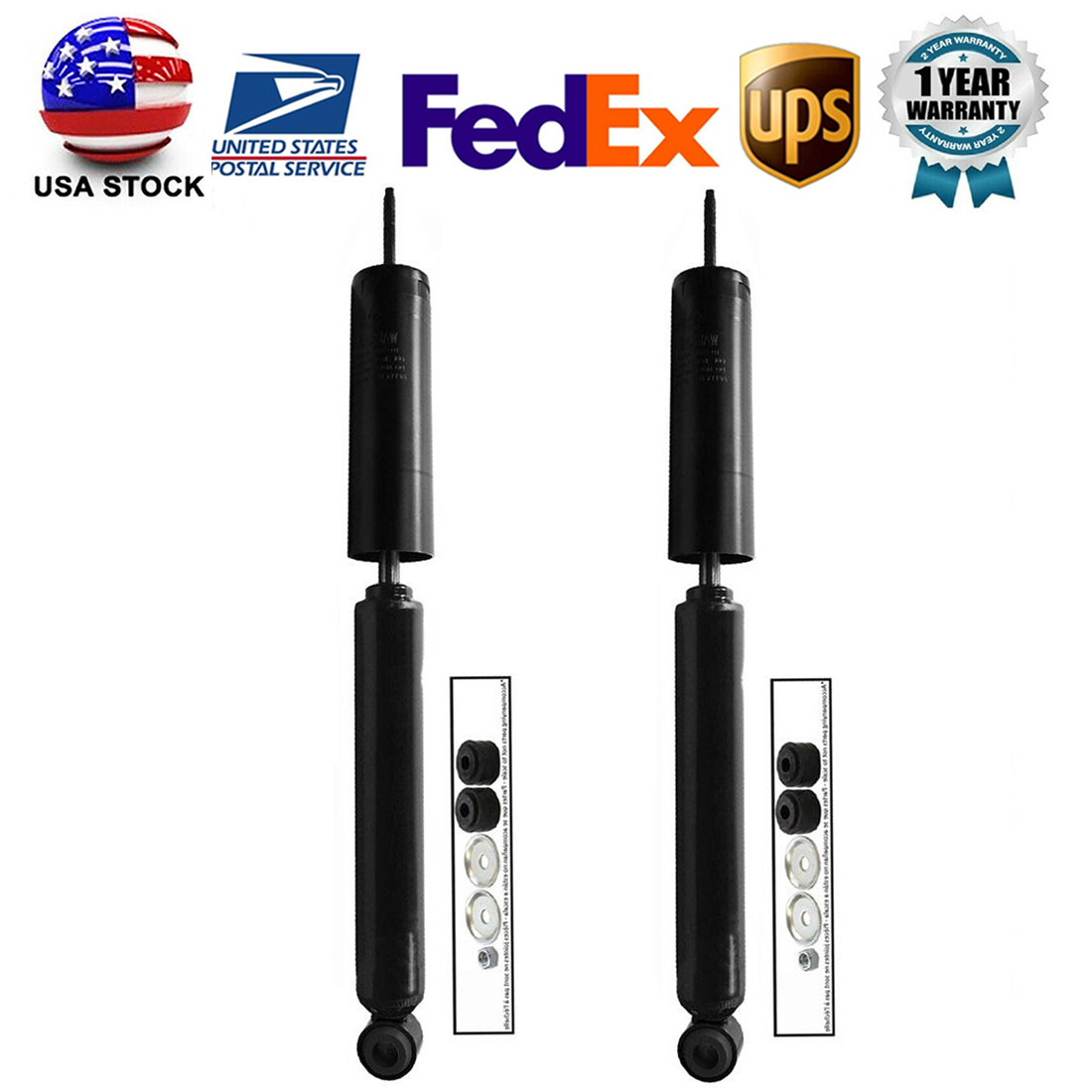 Pair Set of 2 Front Monroe Shock Absorbers For Isuzu NPR NQR NRR UD ...